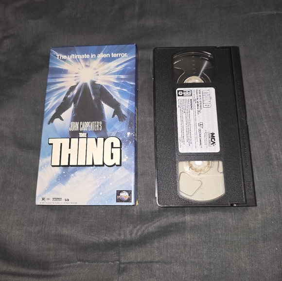 MCA Universal | Media | John Carpenters The Thing Vhs 982 | Poshmark